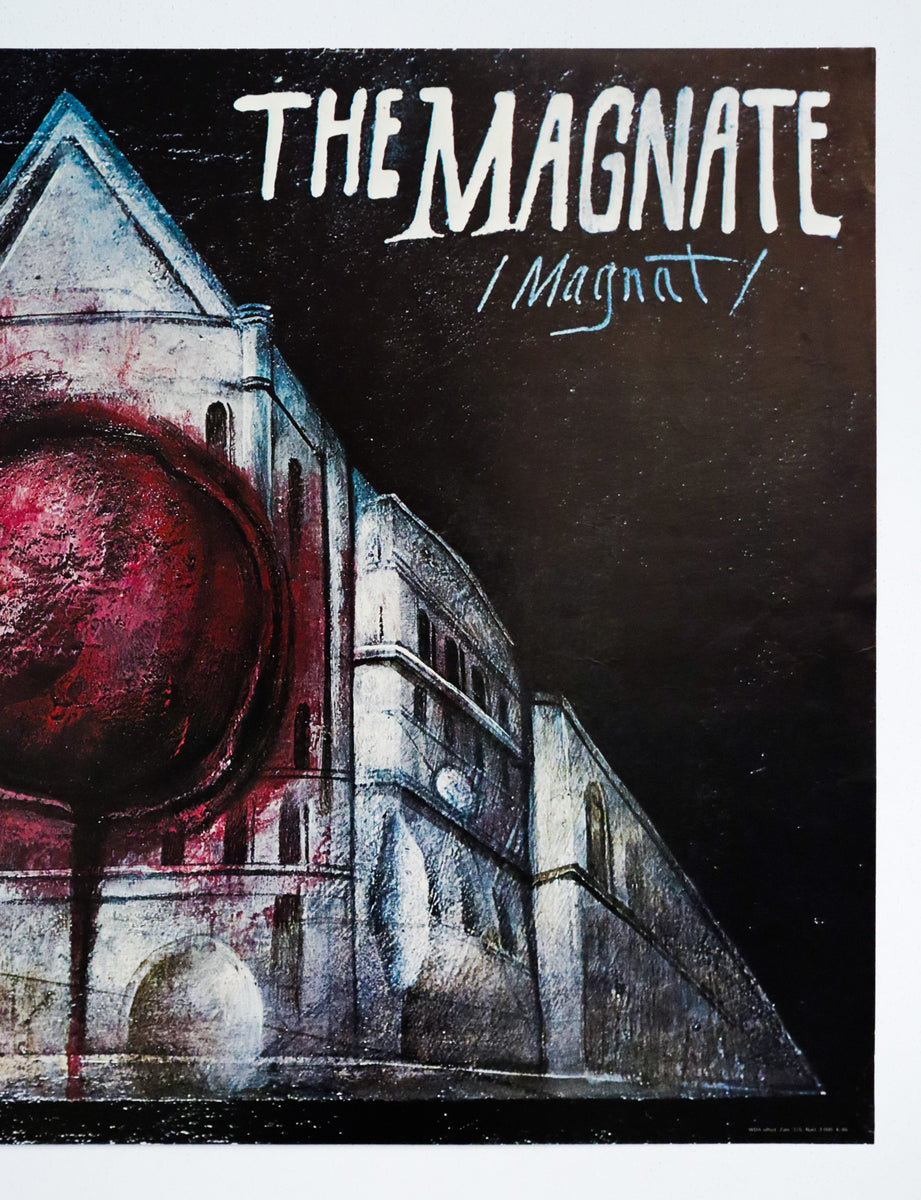 1986 Polish Movie Poster - The Magnate- Sadowski (horizontal) – L ...