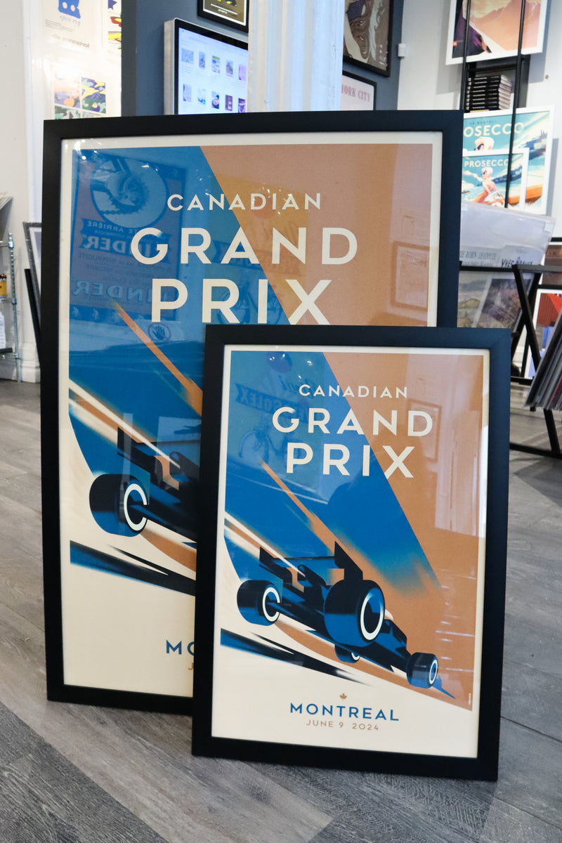 2024 Contemporary Mads Berg Sports Poster - Canadian Grand Prix, Montr ...