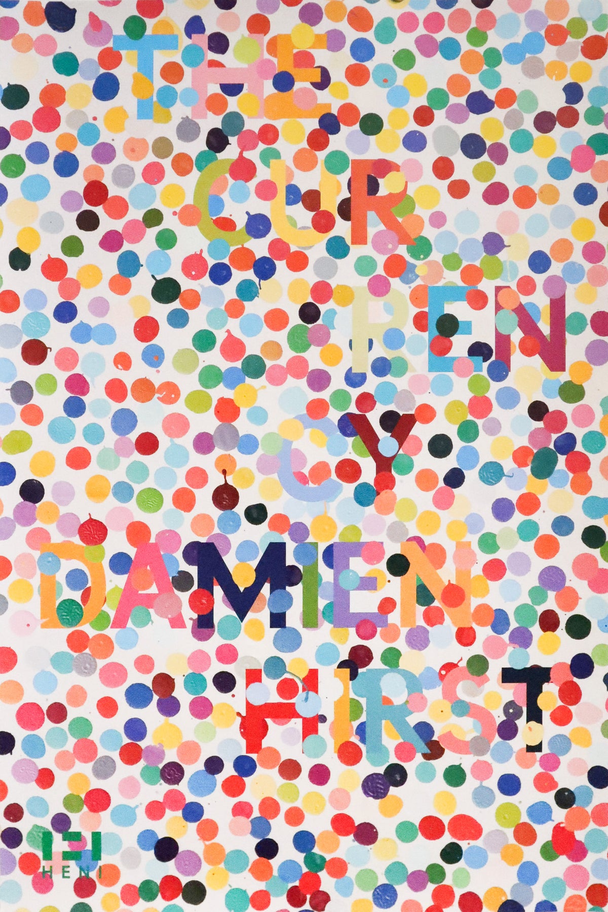 2016 British Exhibition poster - The Currency, Damien Hirst (Colored ...
