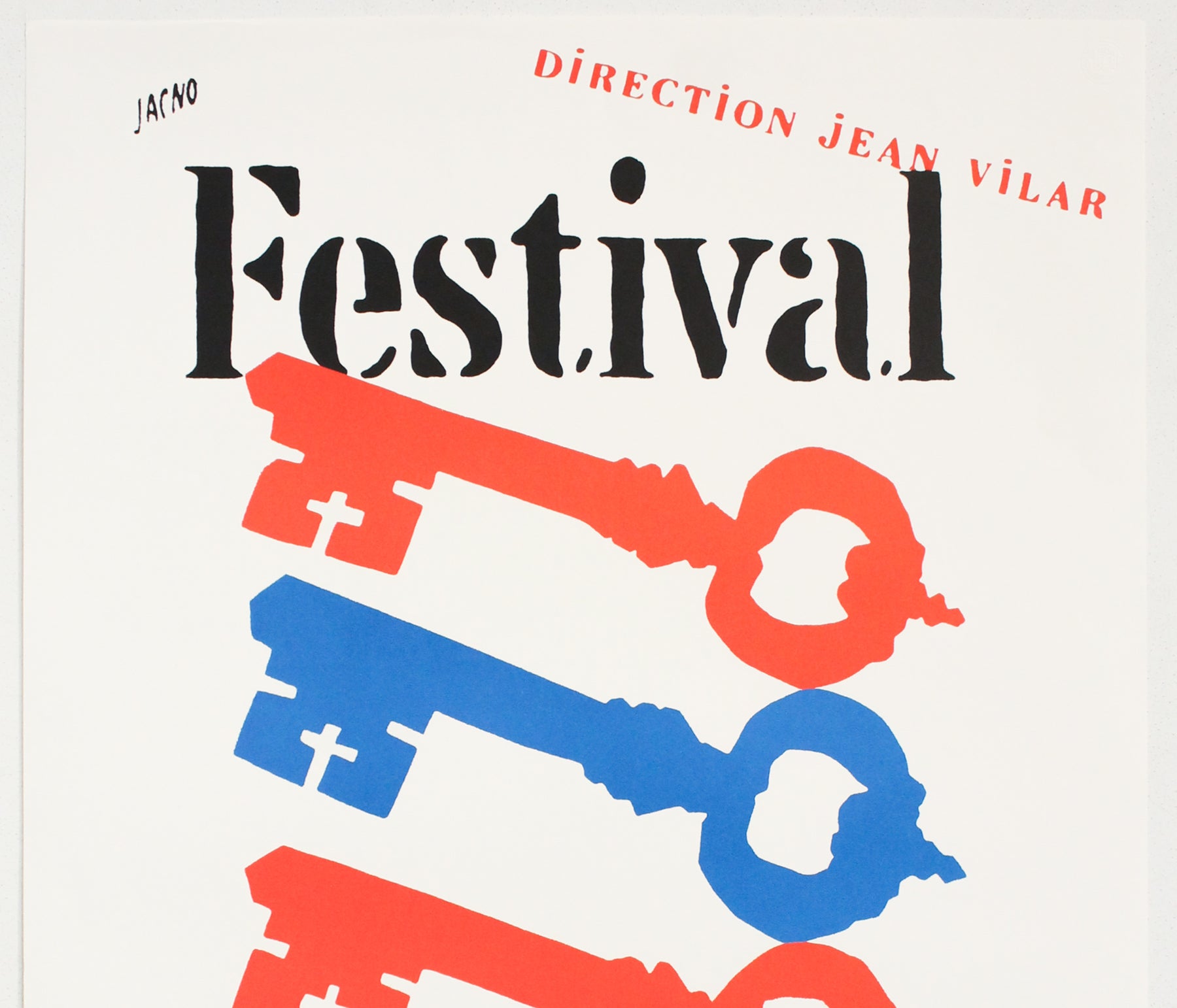 1994 Original French Poster, Festival d'Avignon France (The 100 Best P ...