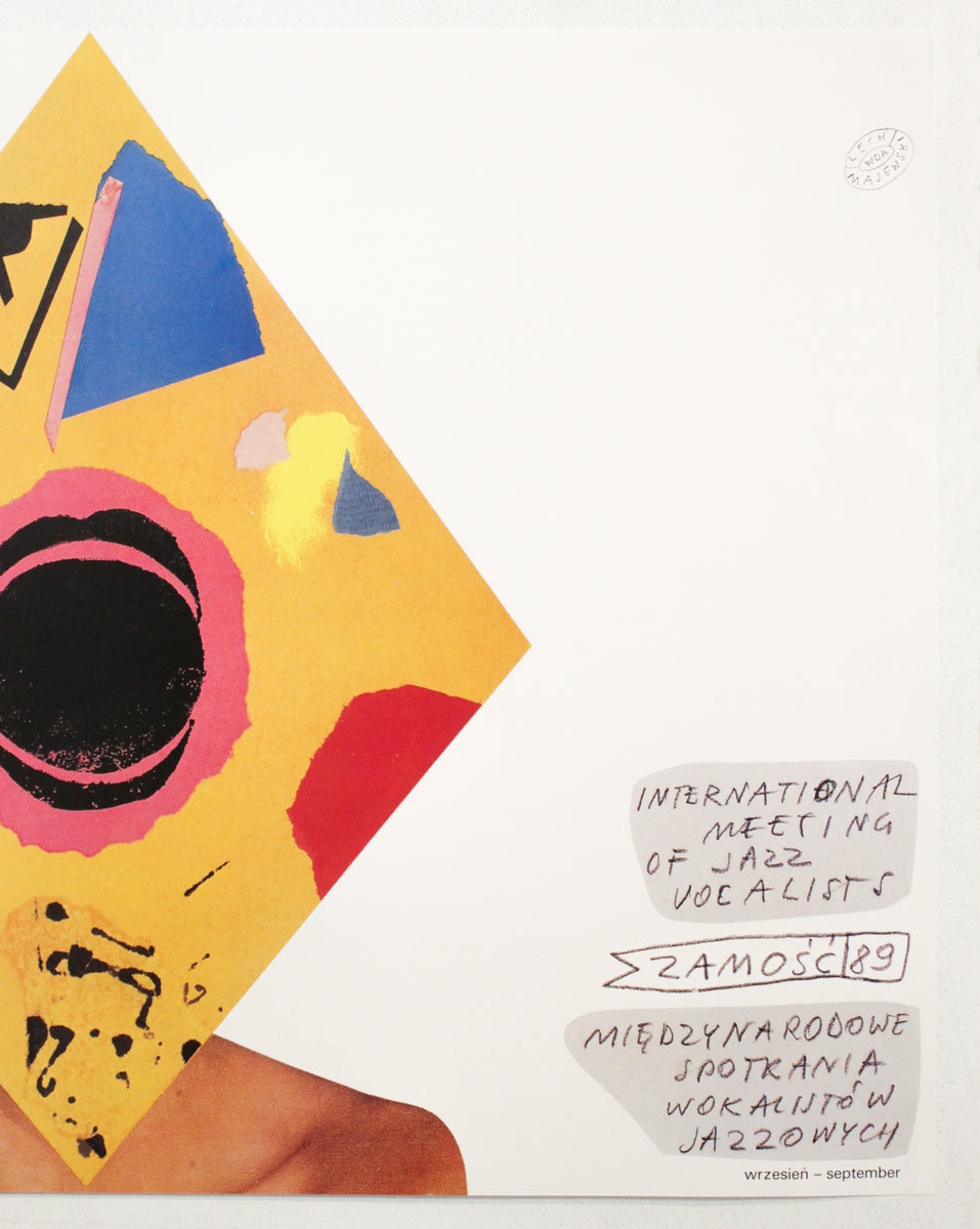 1994 Original Polish Jazz Poster, 16th International Meeting of Jazz V ...