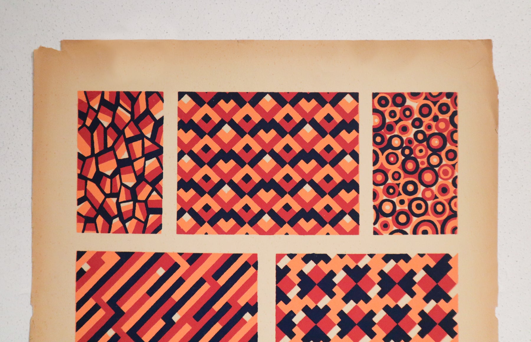 1928 American Design Pochoir, Inspirations (Book B, Plate 13), André D ...