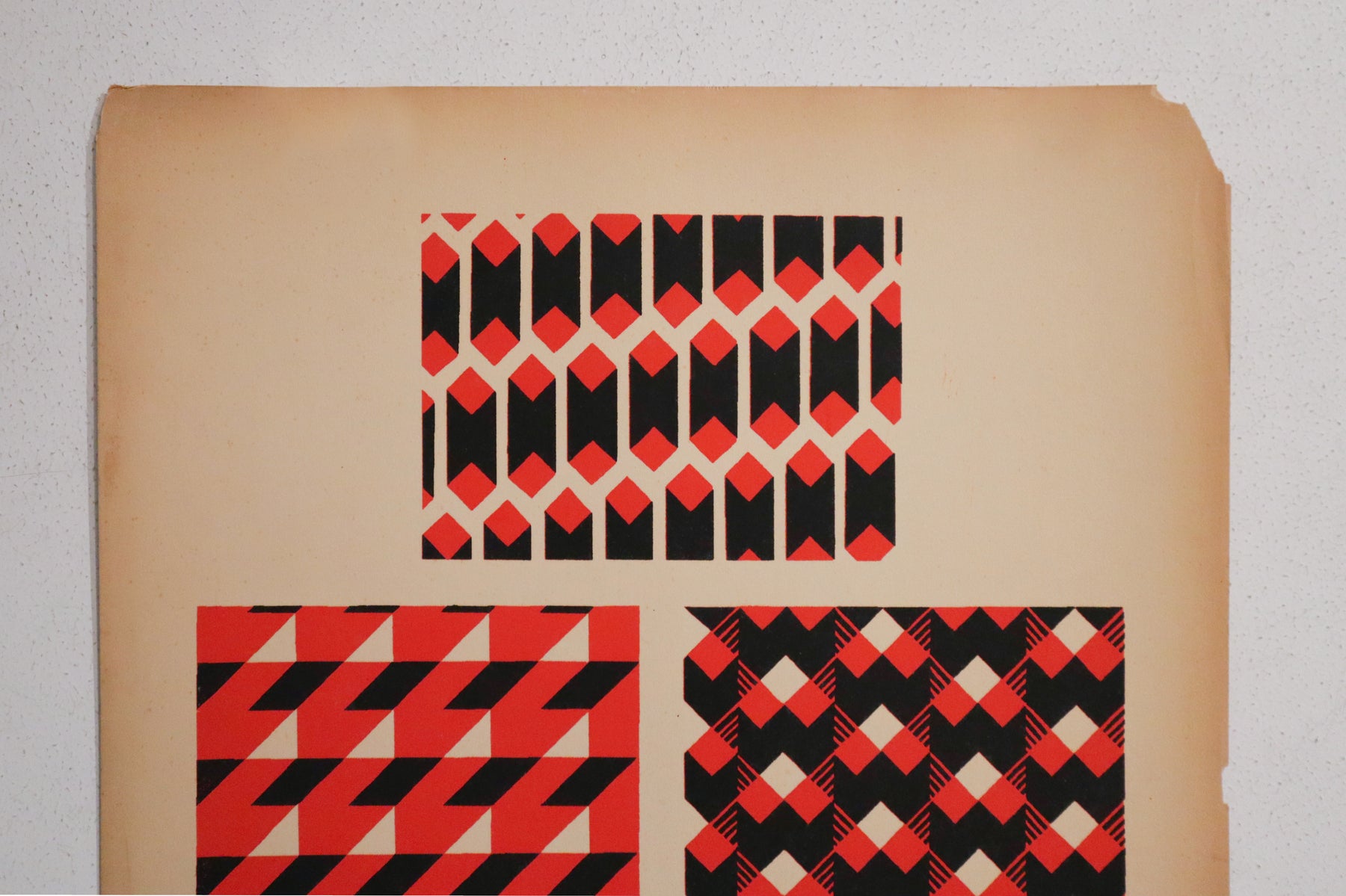 1928 American Design Pochoir, Inspirations (Book B, Plate 15), André D ...