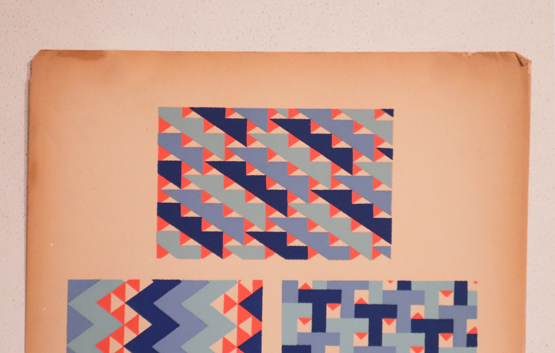 1928 American Design Pochoir, Inspirations (Book B, Plate 16), André D ...