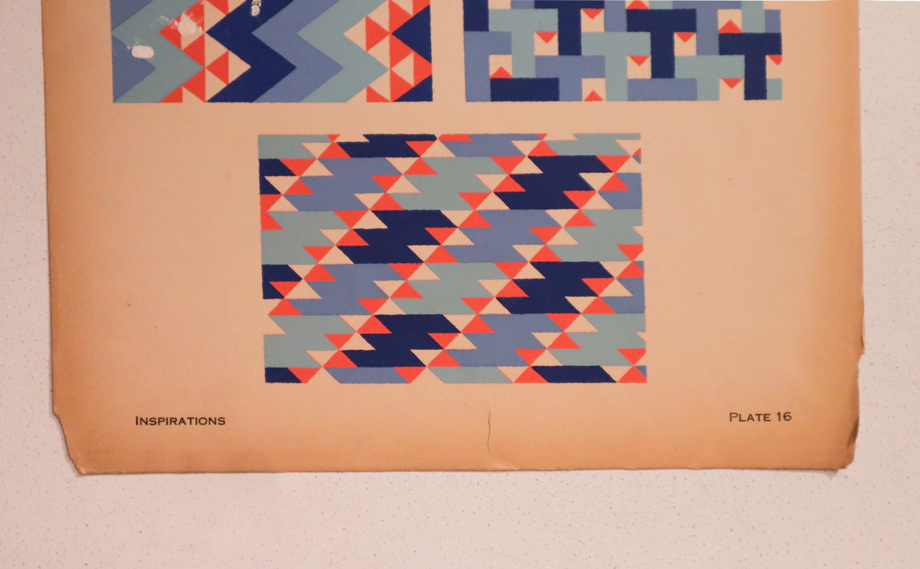 1928 American Design Pochoir, Inspirations (Book B, Plate 16), André D ...