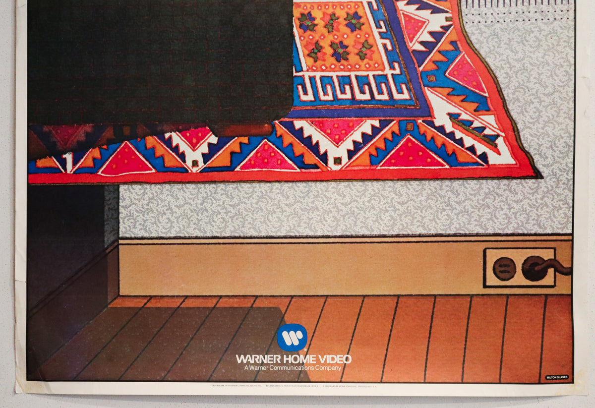1981 American VHS Advertisement Poster, Your Carpet Our Magic - Milton ...