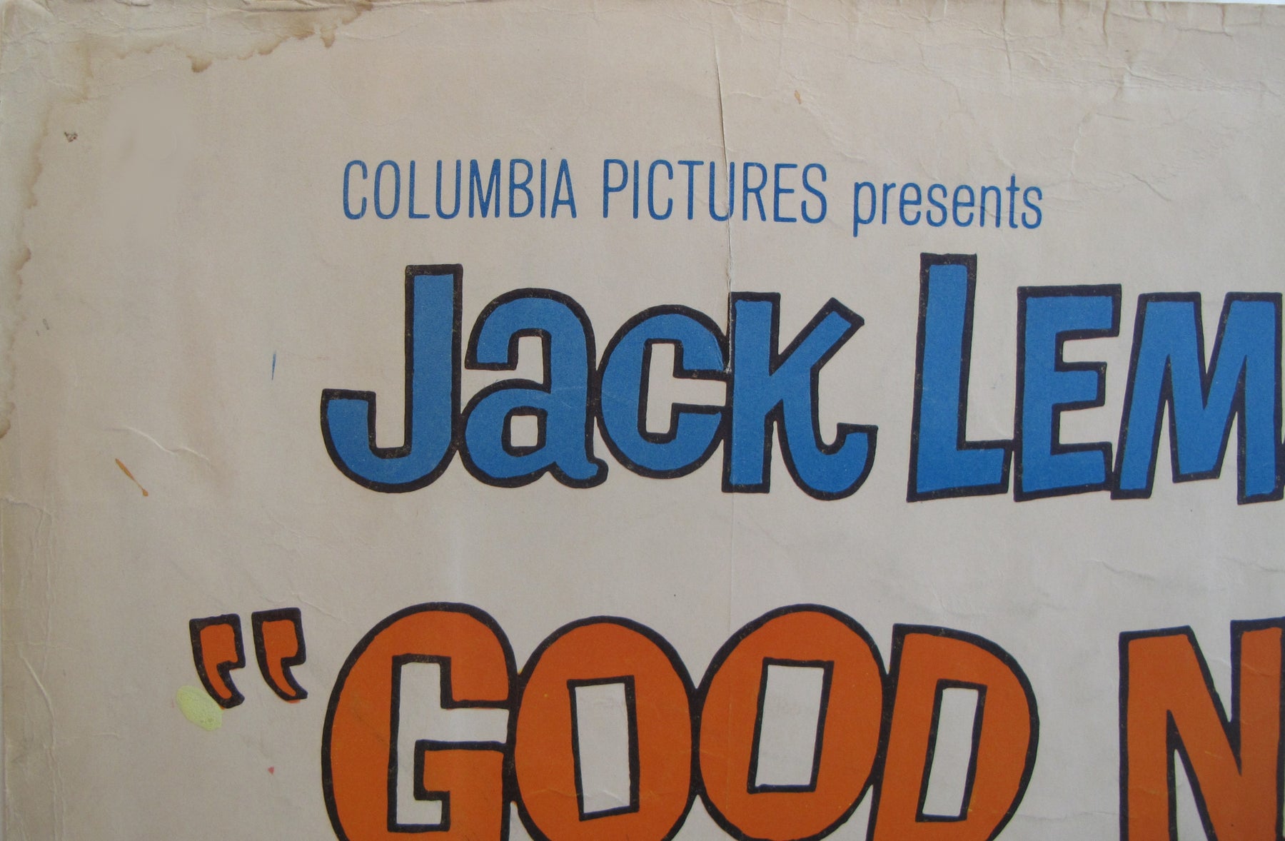 1964 Original American Movie Poster - "Good neighbor Sam" with Jack ...