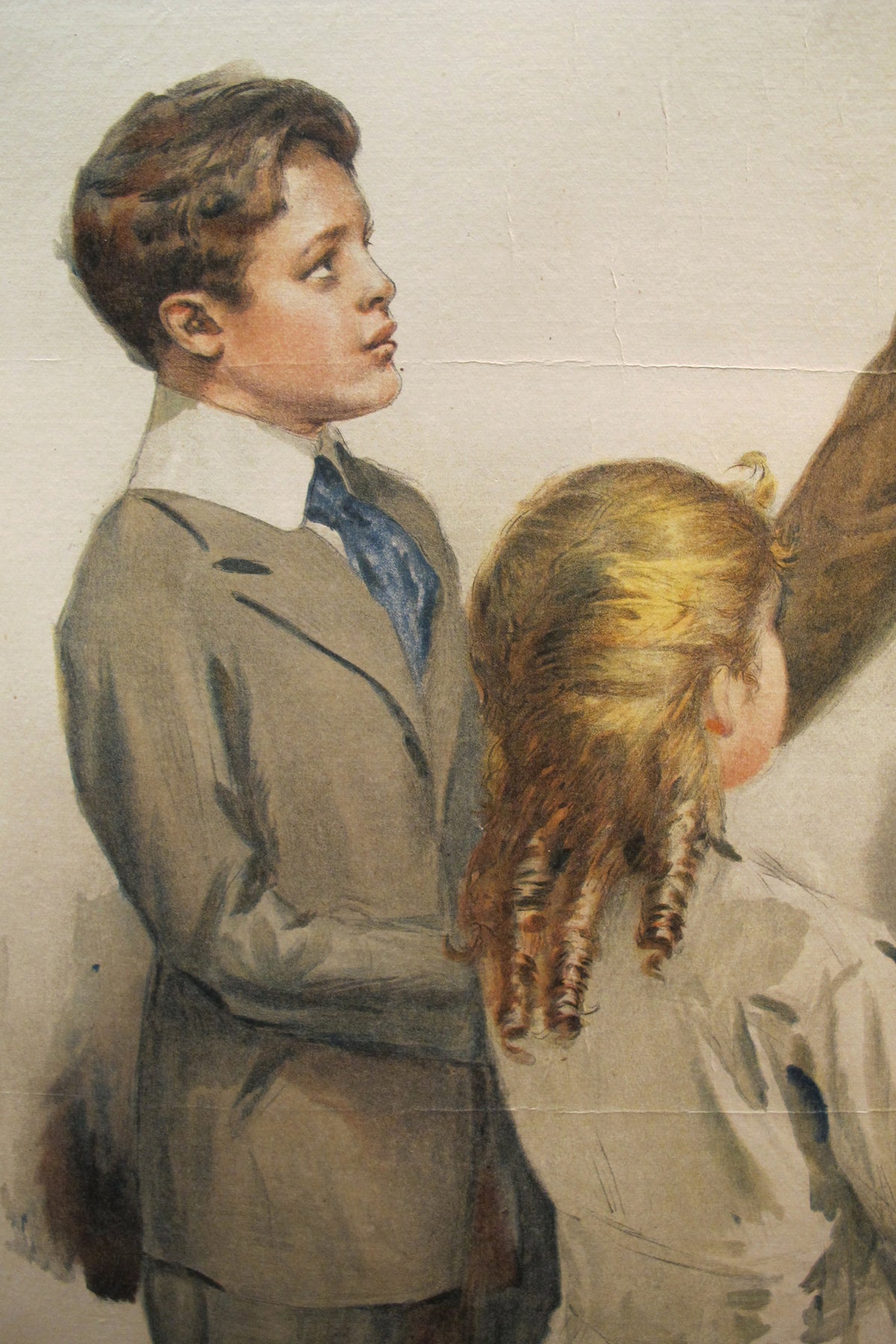 1918 Original American Propaganda Poster, Help Him Win by Saving and S ...