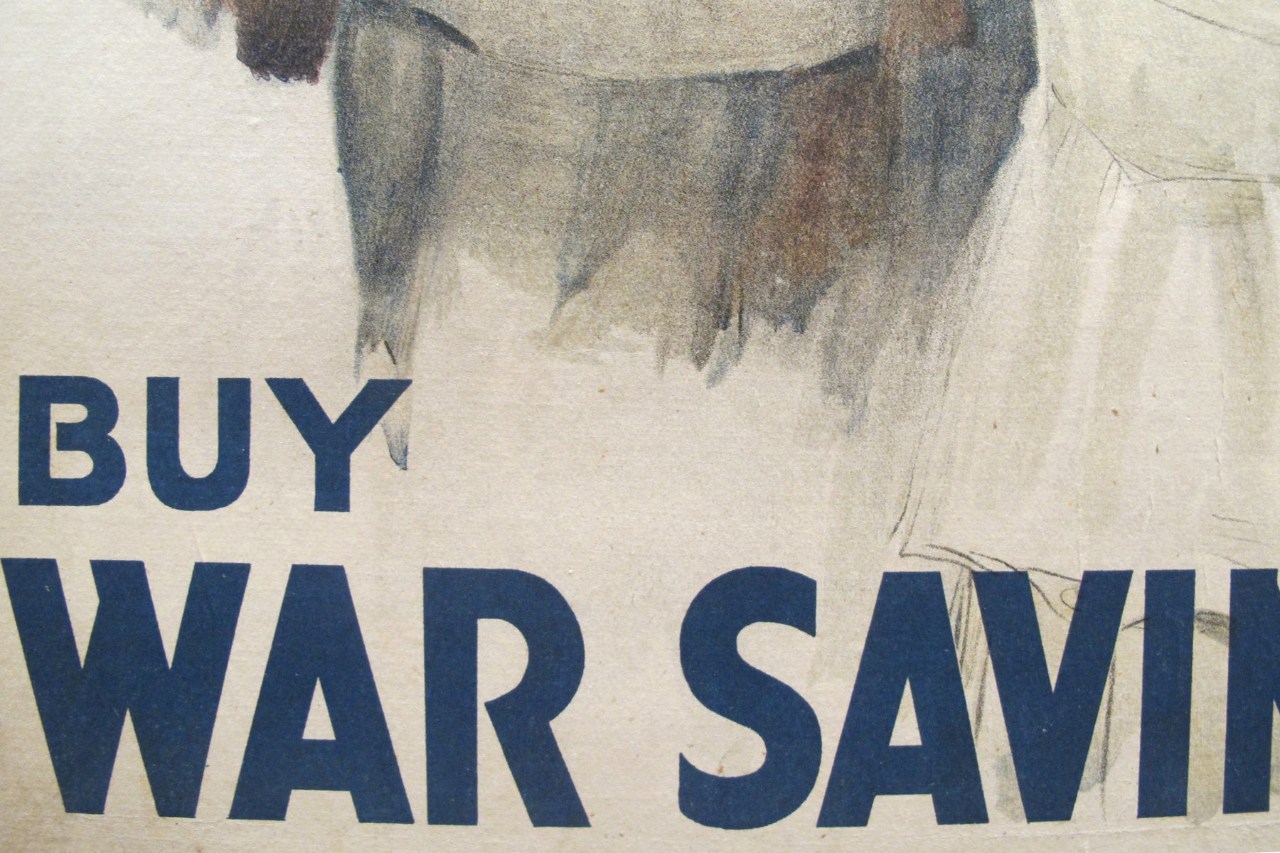 1918 Original American Propaganda Poster, Help Him Win by Saving and S ...