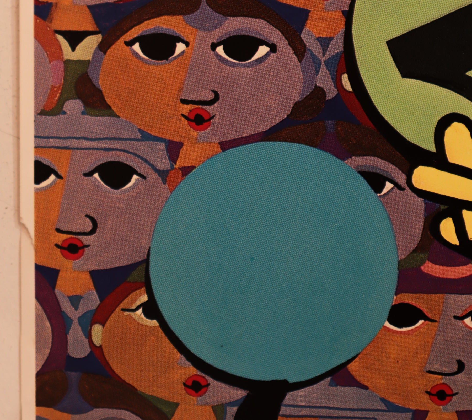 1989 Danish Bjorn Wiinblad Poster - Colden Center for the Performing A ...