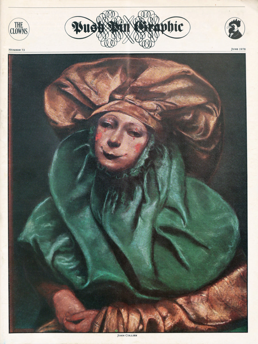 1978 American Graphic Design Magazine, Push Pin Graphic - The Clowns ...