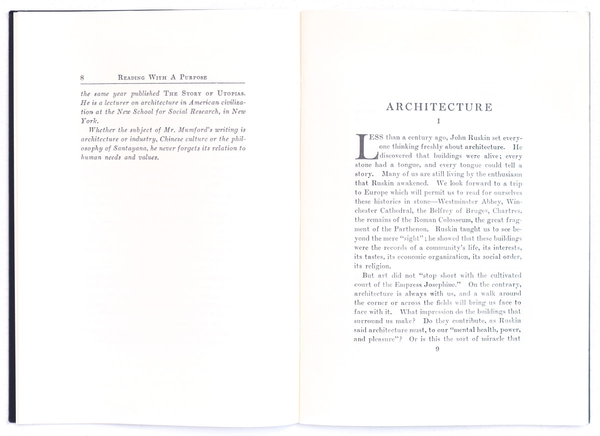 1993 Pentagram Papers Book #20 - Architecture (Lewis Mumford) – L ...