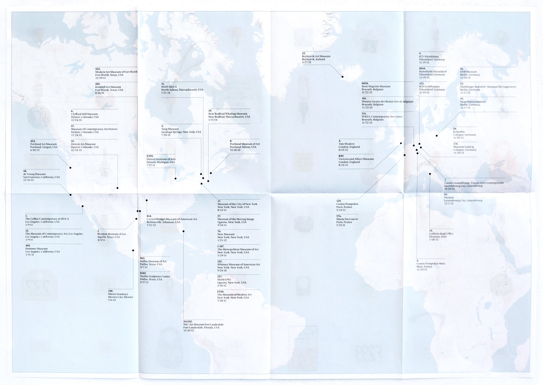 2015 Pentagram Papers 47 - 1, Museum Collection (Including Map) – L ...