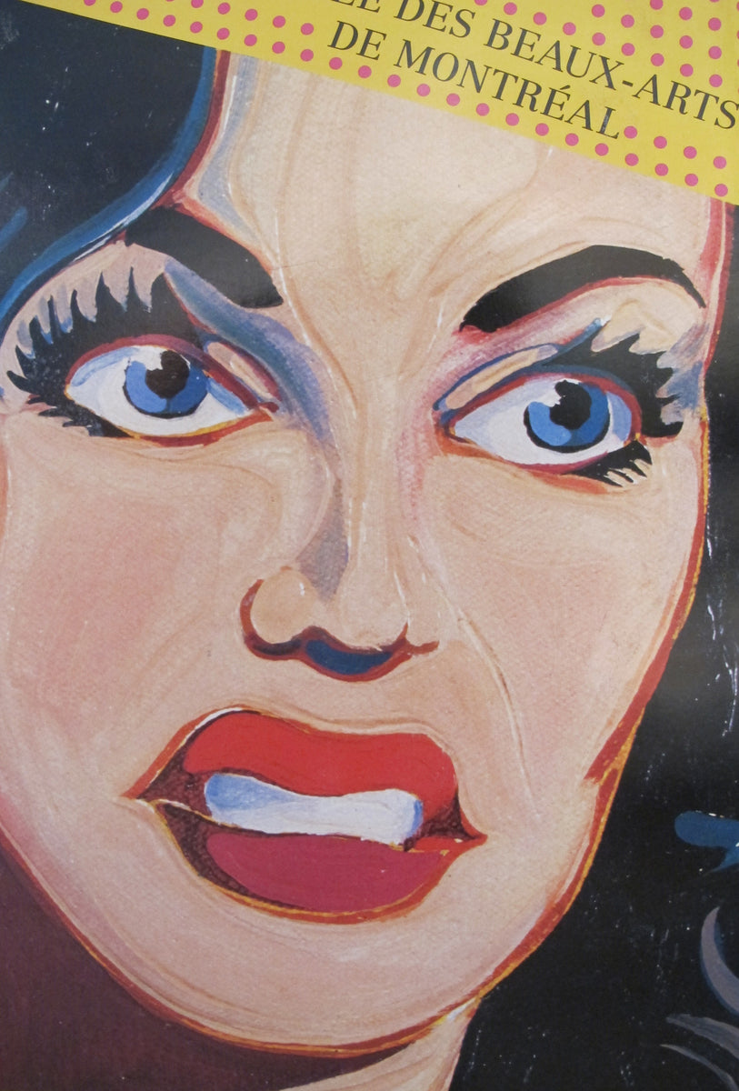 1992 Pop Art Exhibition Poster - Montreal Museum of Fine Arts – L ...