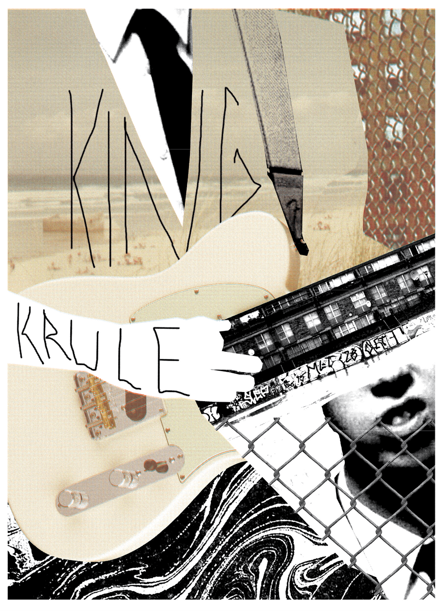 2017 Contemporary Quebec Music Poster - King Krule (Artist Signed) Seb ...
