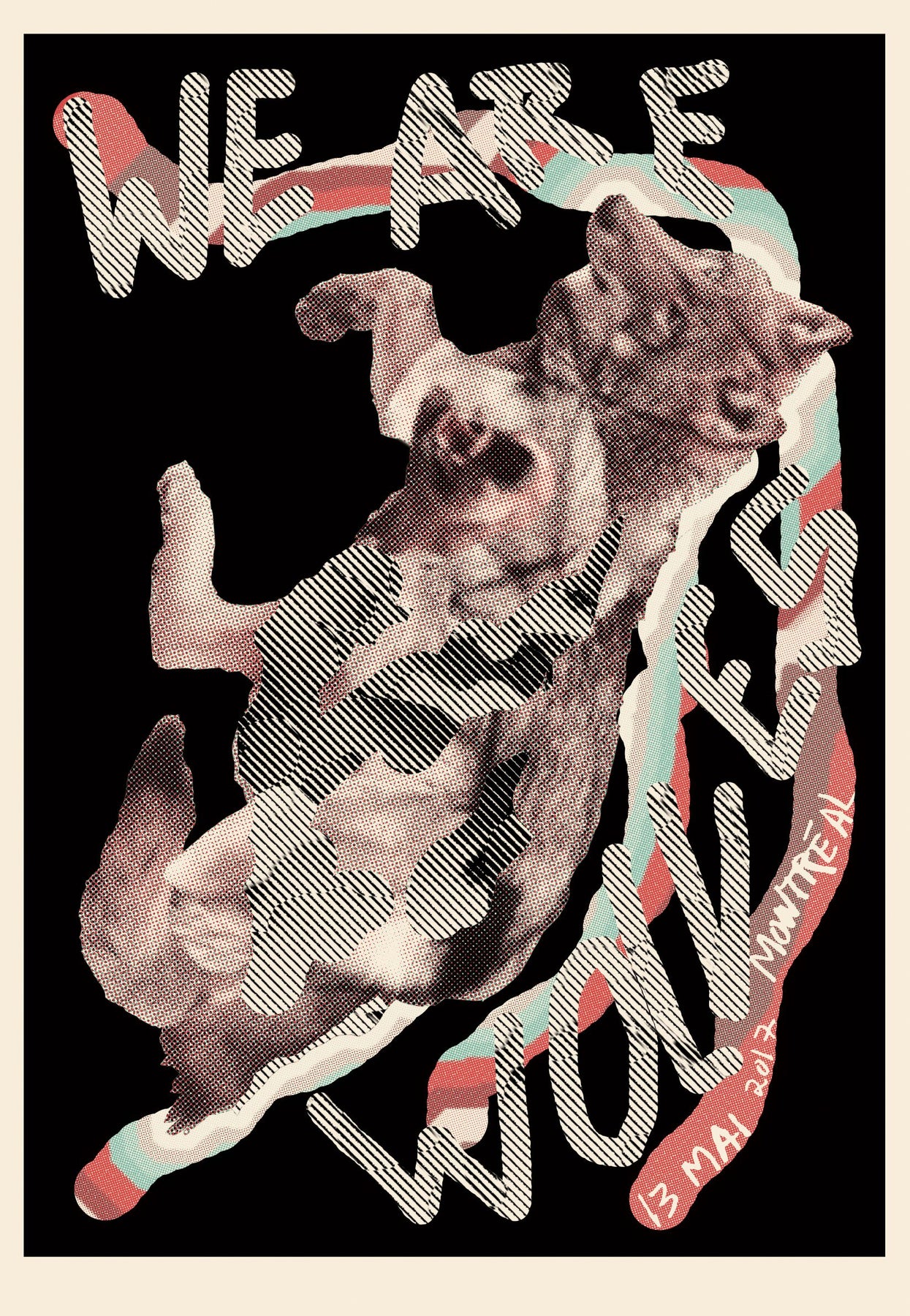 2017 Contemporary Canadian Music Poster - We Are Wolves (Sebastien Lep ...