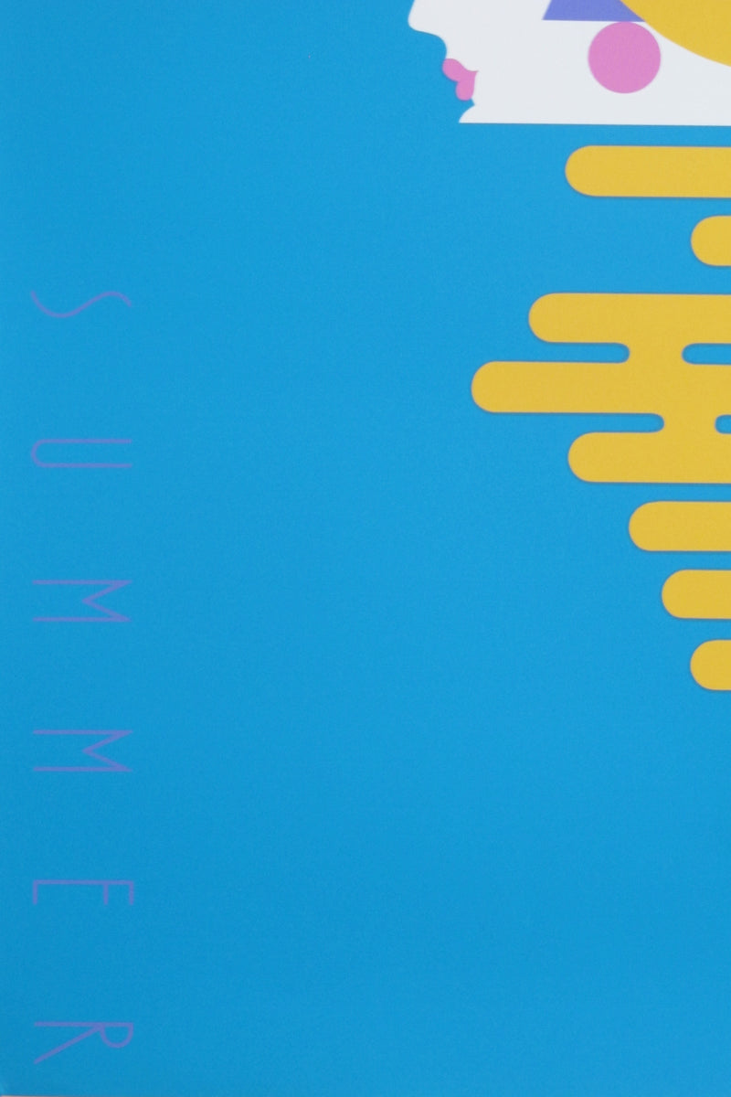 1980s Original Canadian Graphic Design Poster - Summer – L'Affichiste