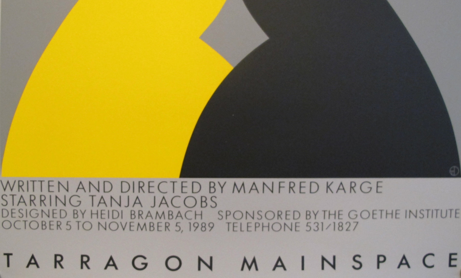 1980s Original Canadian Poster - The Man I Love by Theo Dimson – L ...