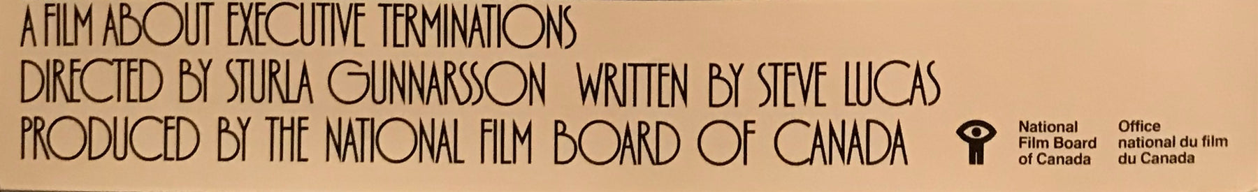 Affiche canadienne originale des années 1980 - After the Axe (Affiche ...